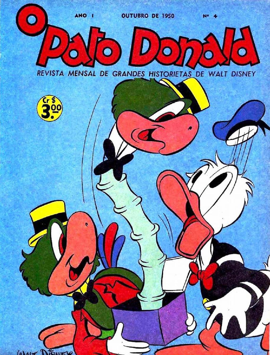 O pato donald 0004 1950 lacospra by Costa Prado - Issuu