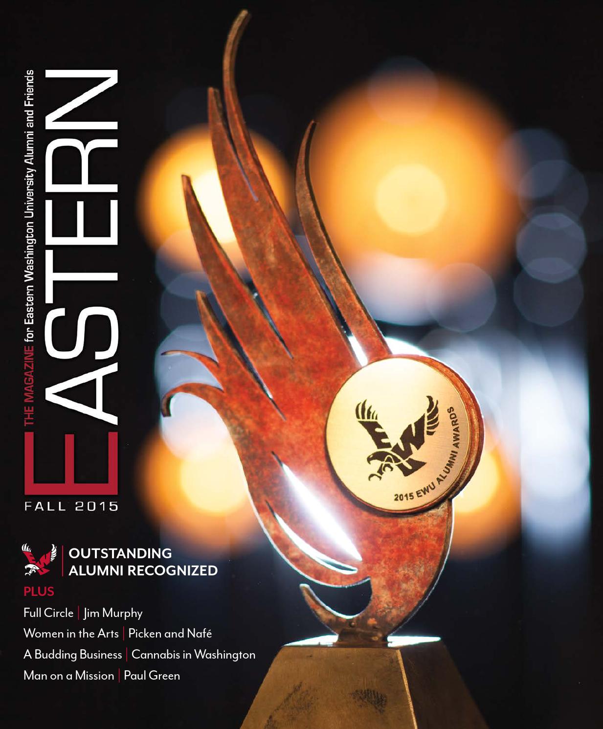 Eastern Magazine | Fall 2015 by Eastern Washington University - Issuu