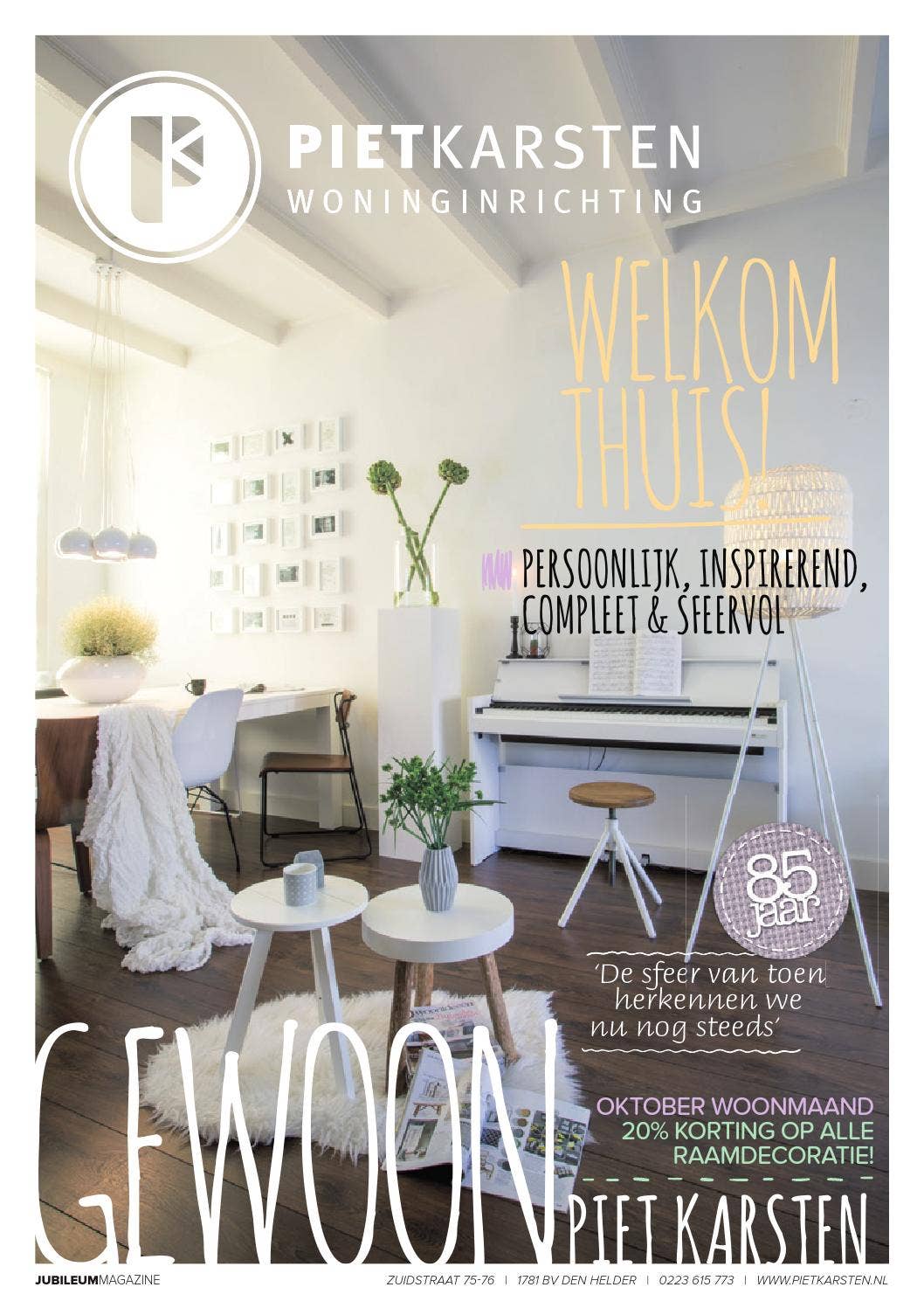 Piet Karsten Magazine Najaar 2015 by Druktemaker - Issuu