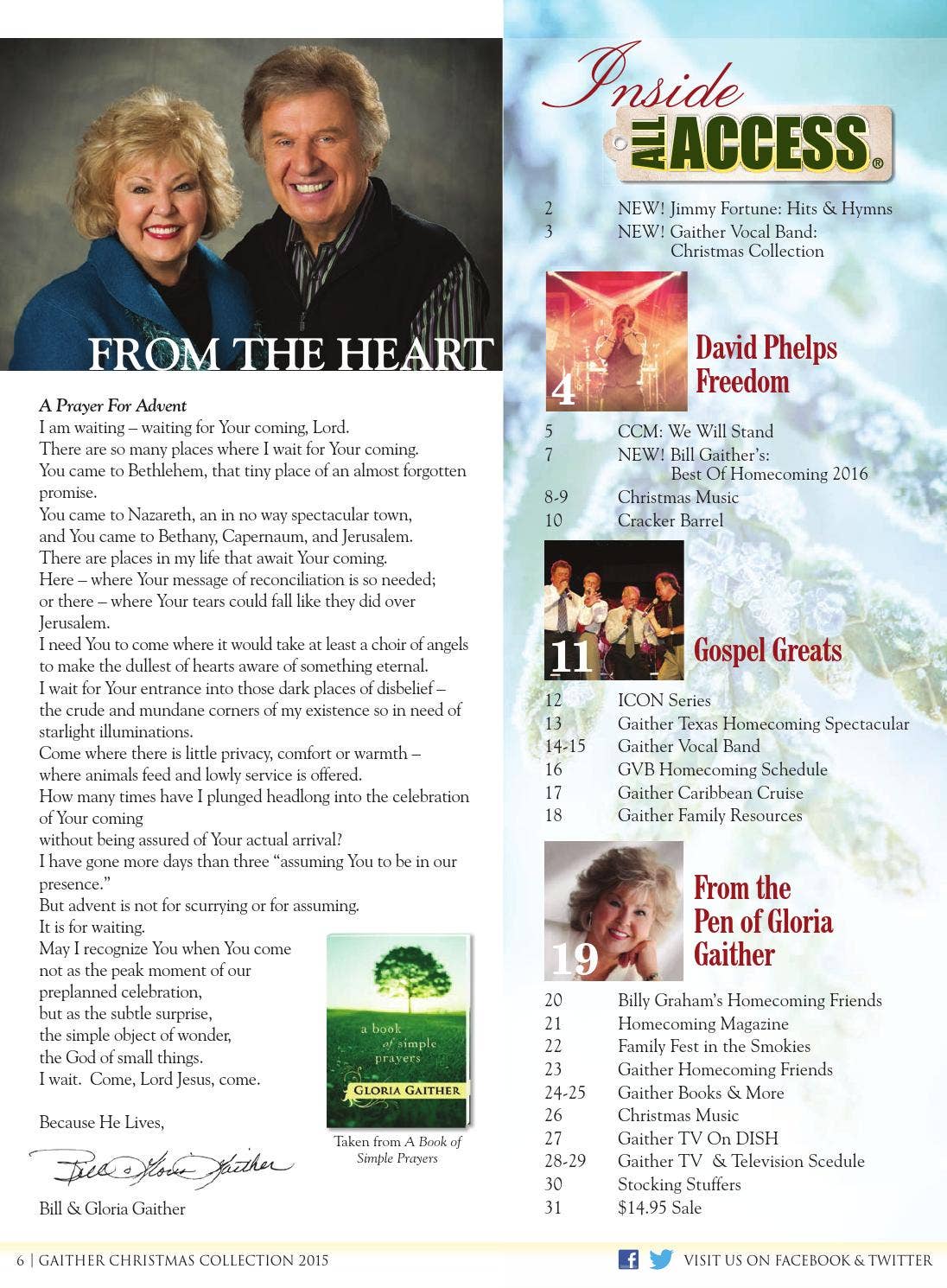 Gaither Christmas 2015 Catalog by Susan Kiplinger - Issuu