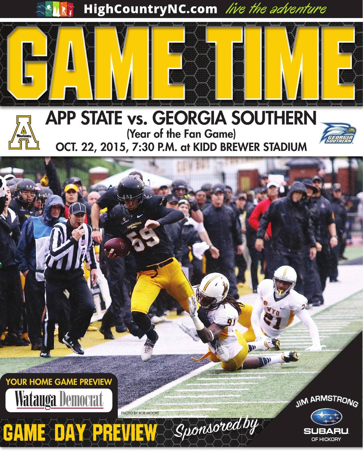 ASU Game Time - ASU vs Georgia Southern by Mountain Times Publications ...
