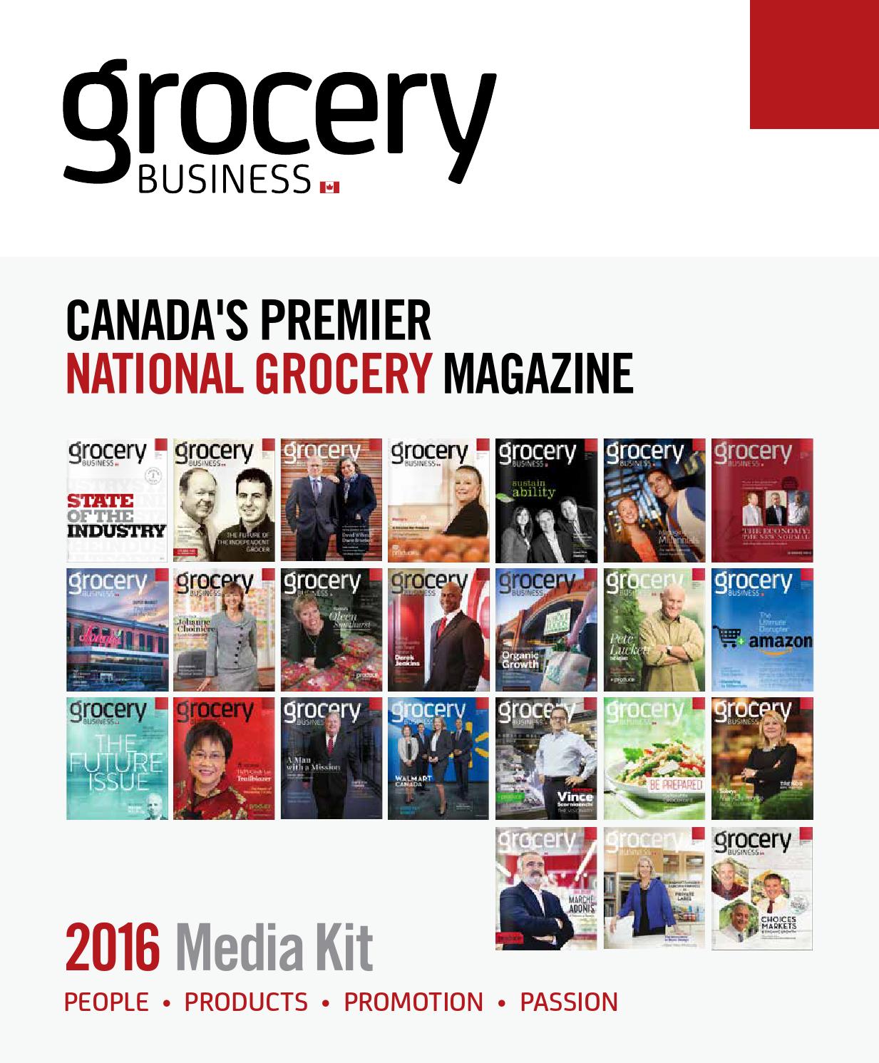 Grocery Business 2016 Media Kit by Grocery Business - Issuu