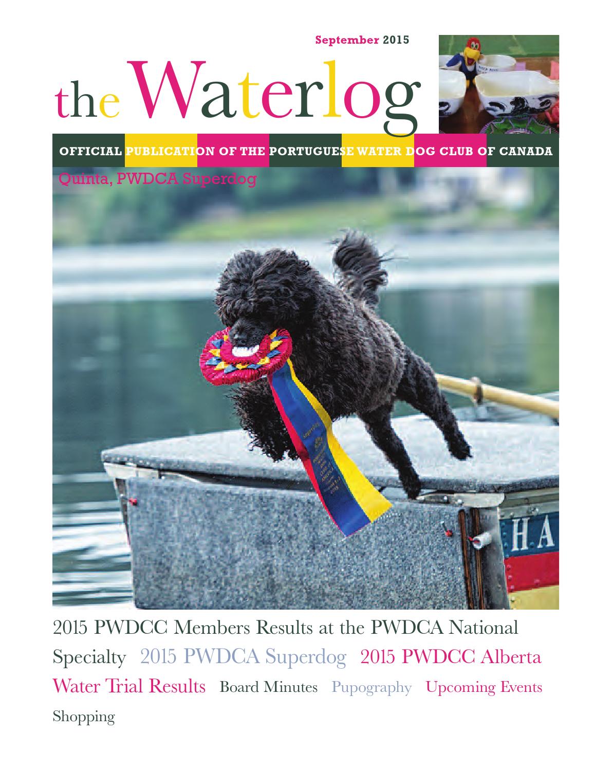 Waterlog 2015 September by Roslyn Eskind - Issuu