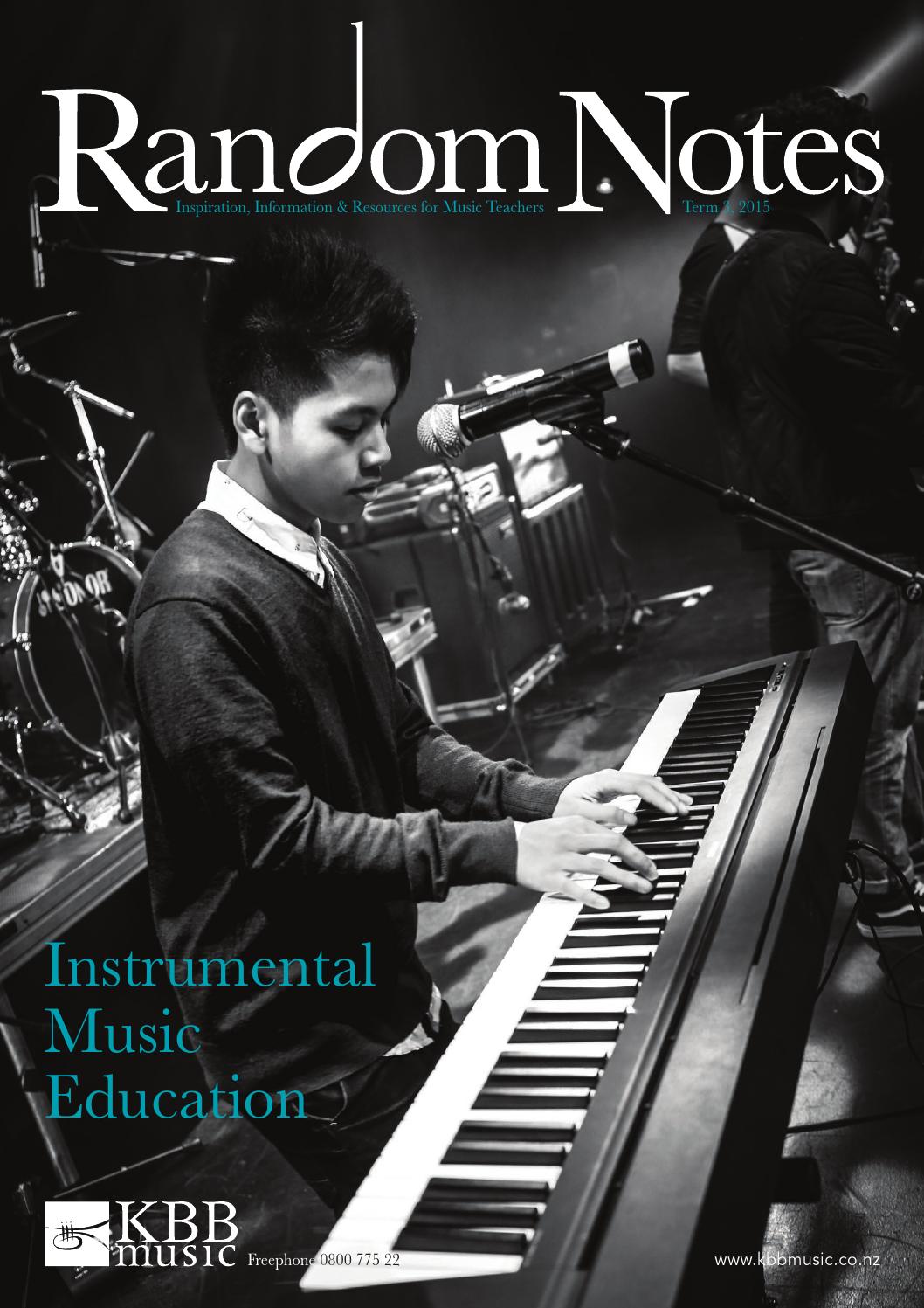 Random Notes - Term 3, 2015 by NZ Rockshop & KBB Music - Issuu