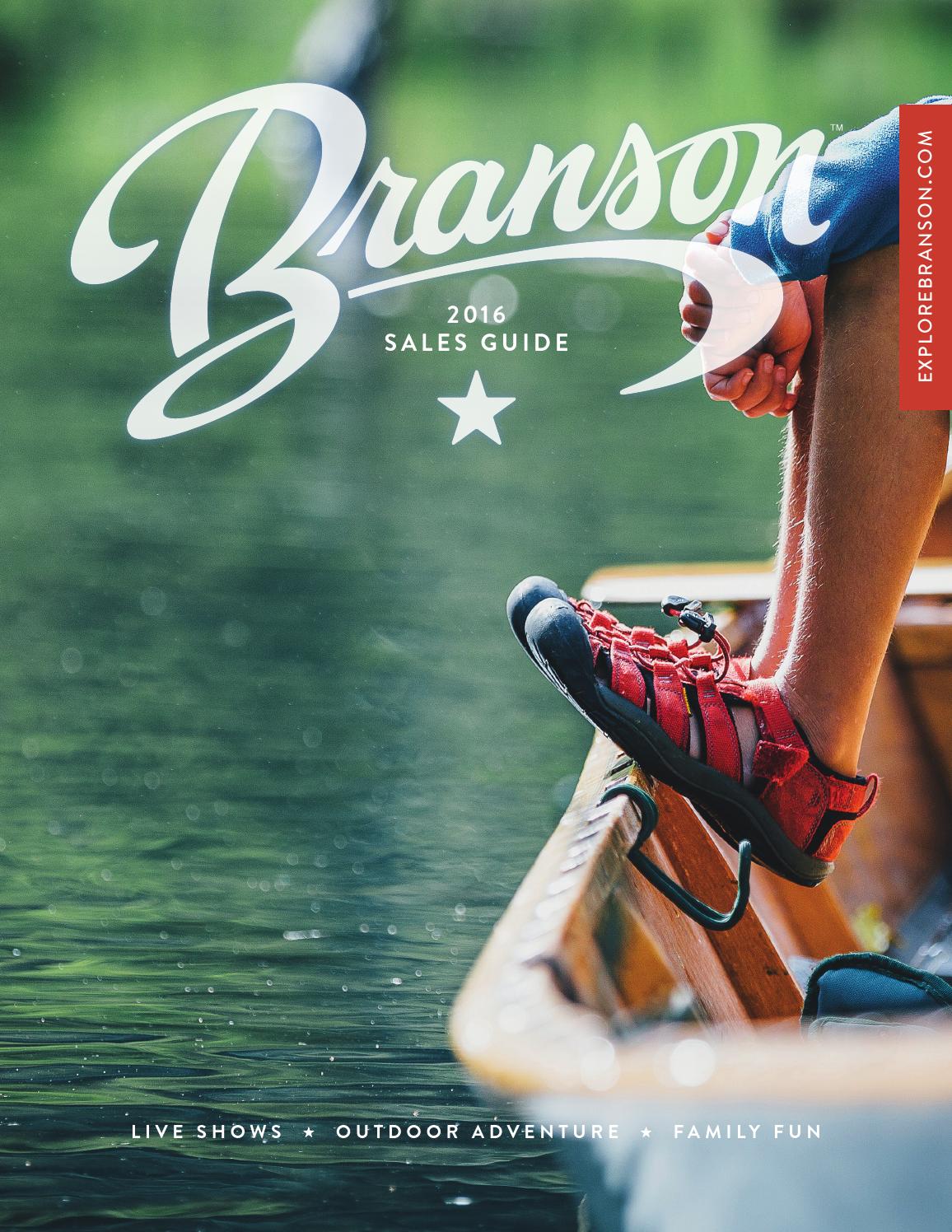 Branson CVB 2016 Sales Guide by Branson Convention and Visitors Bureau ...