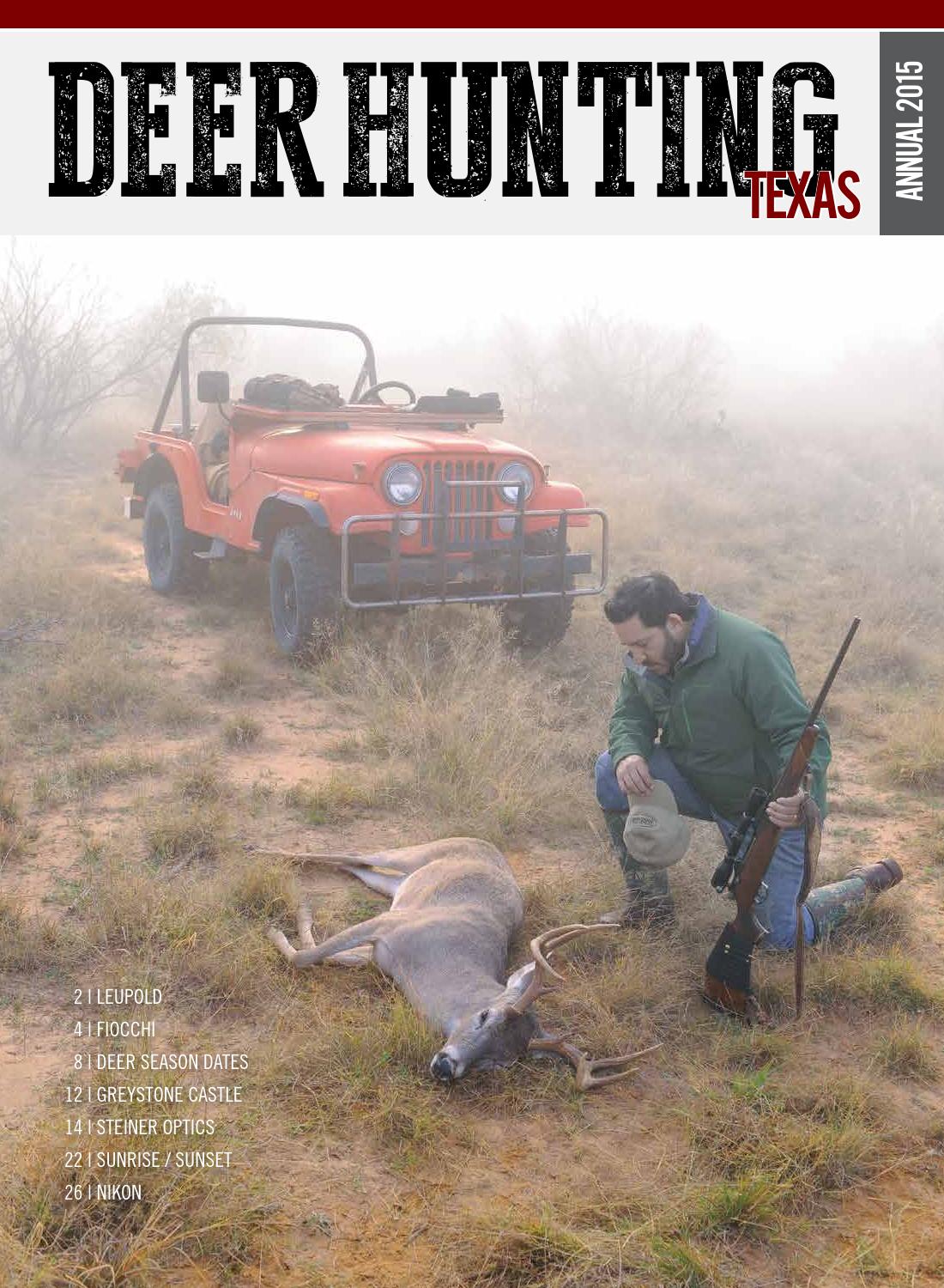 Deer Hunting 2014 by Lone Star Outdoor News - Issuu