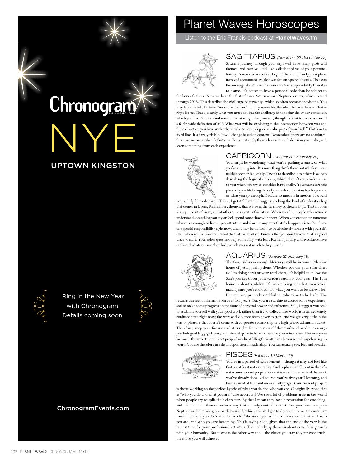 Chronogram November 2015 by Chronogram - Issuu