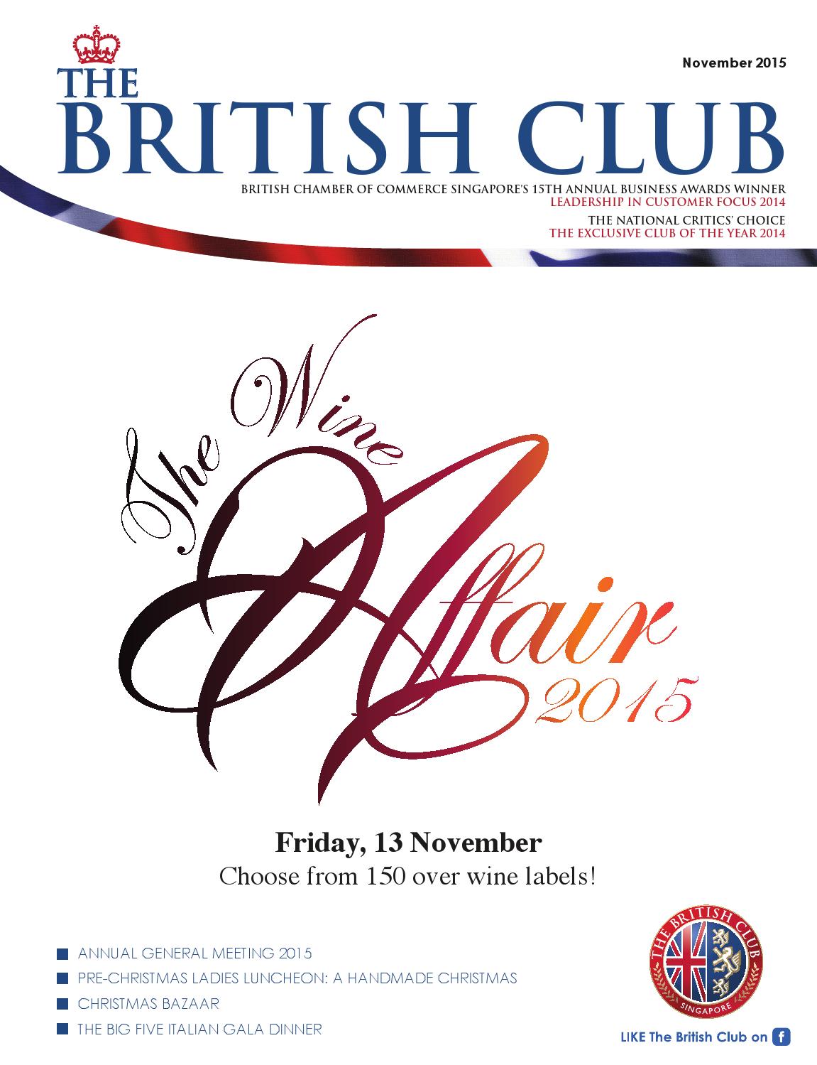 November 2015 by The British Club - Issuu