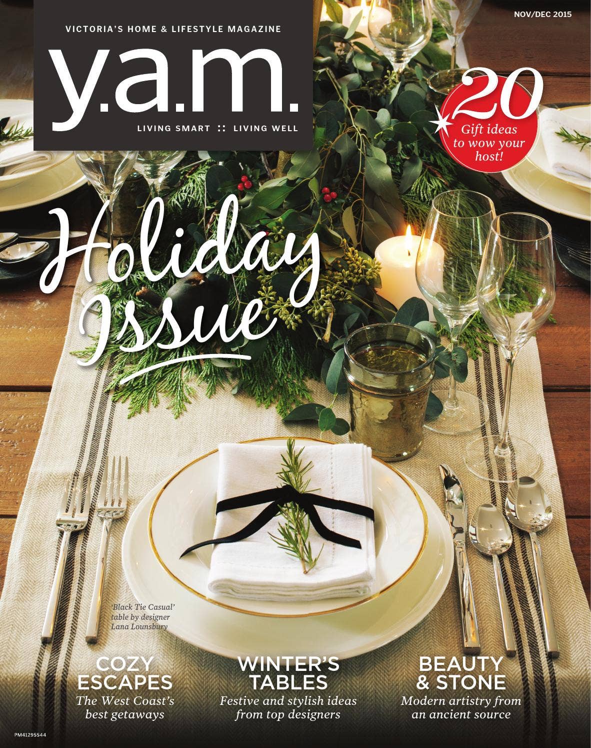 YAM magazine November/December 2015 by Page One Publishing - Issuu