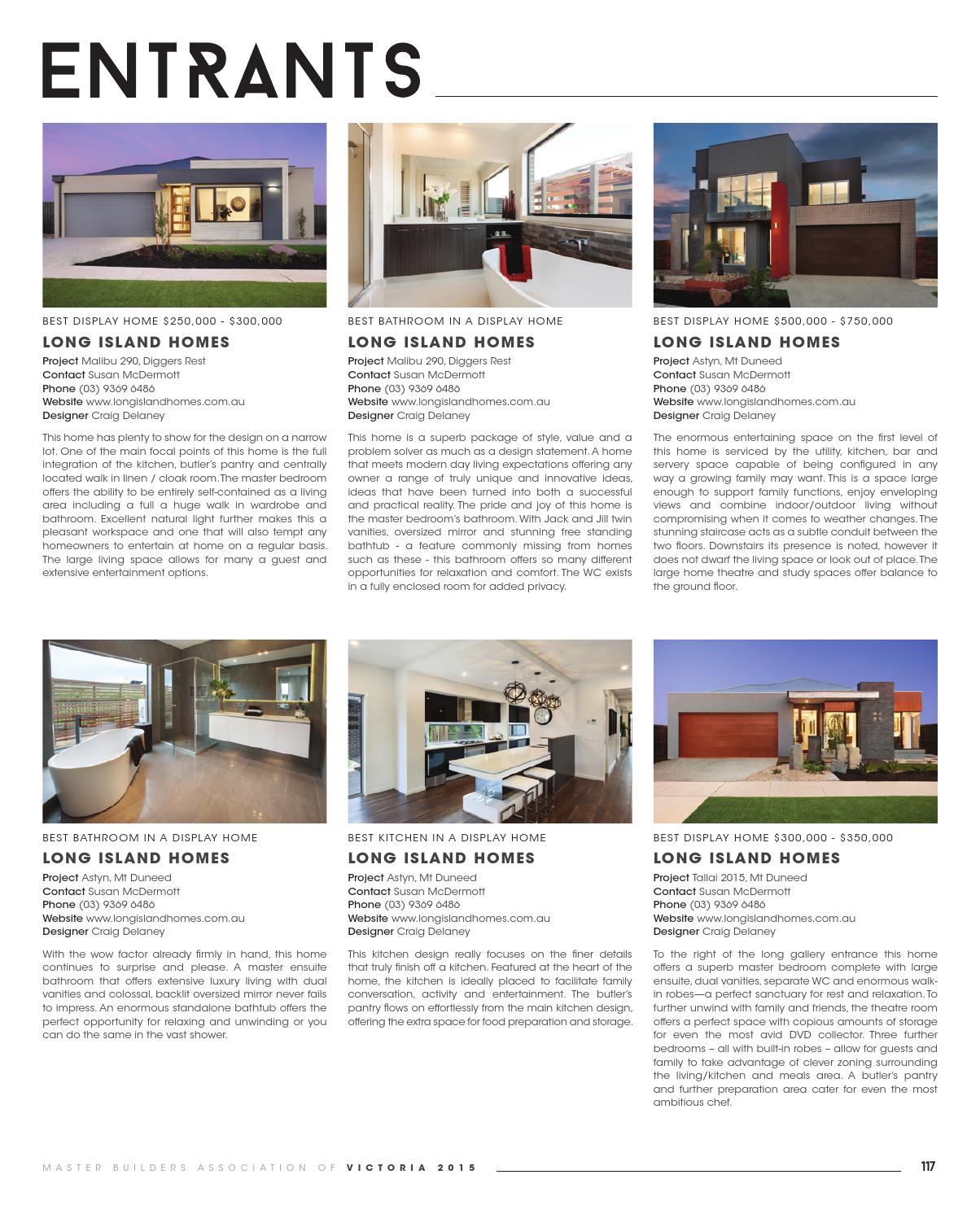 2015 Master Builders Victoria Winning Homes Magazine by arkmedia4217 ...