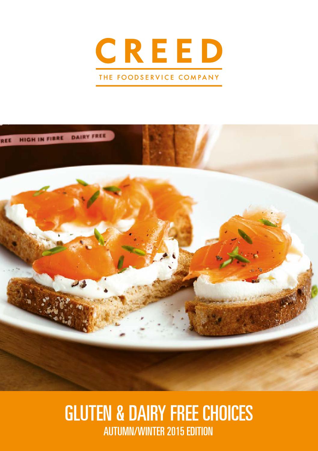 Creed Foodservice Free From Brochure by Creed Foodservice - Issuu