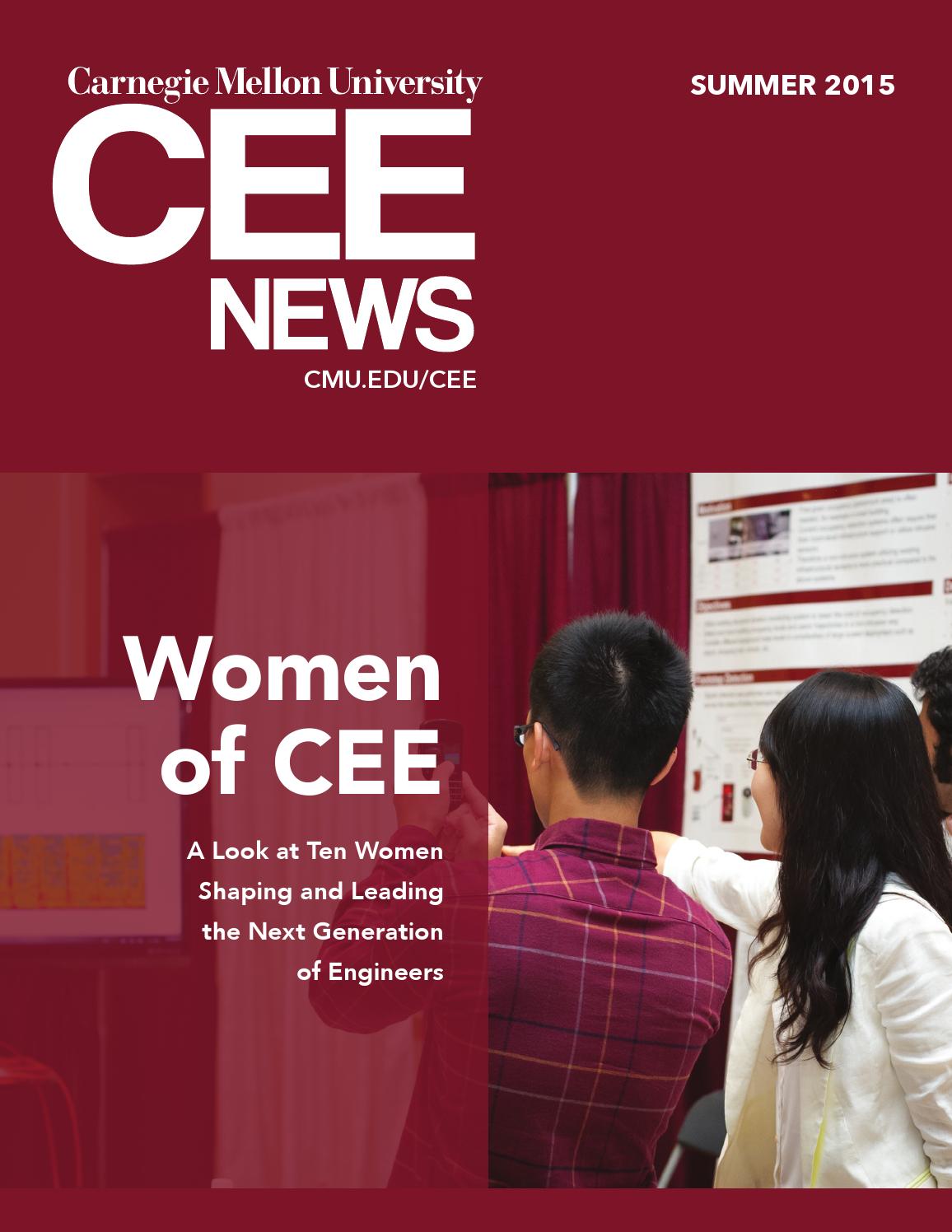 CMU - CEE || summer 2015 by Carnegie Mellon University - CEE - Issuu