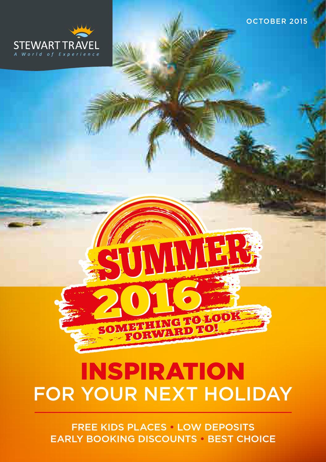Stewart Travel Holiday Magazine October 2015 by Stewart Travel Group ...