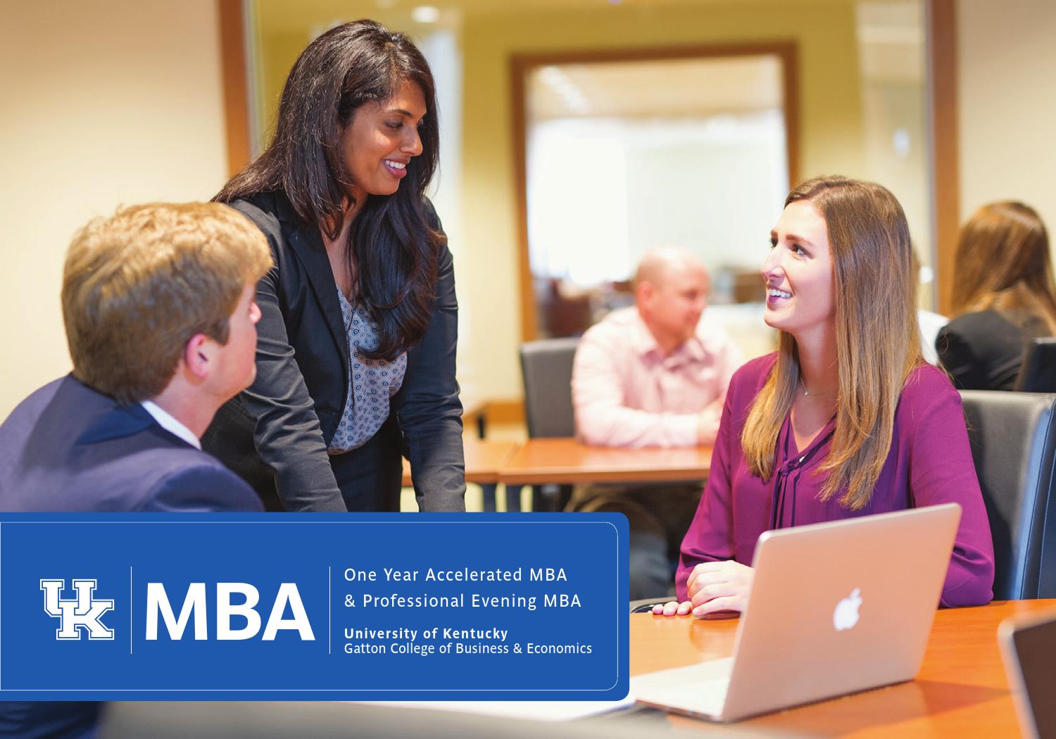 Choose your MBA from the University of Kentucky by UK Gatton College ...