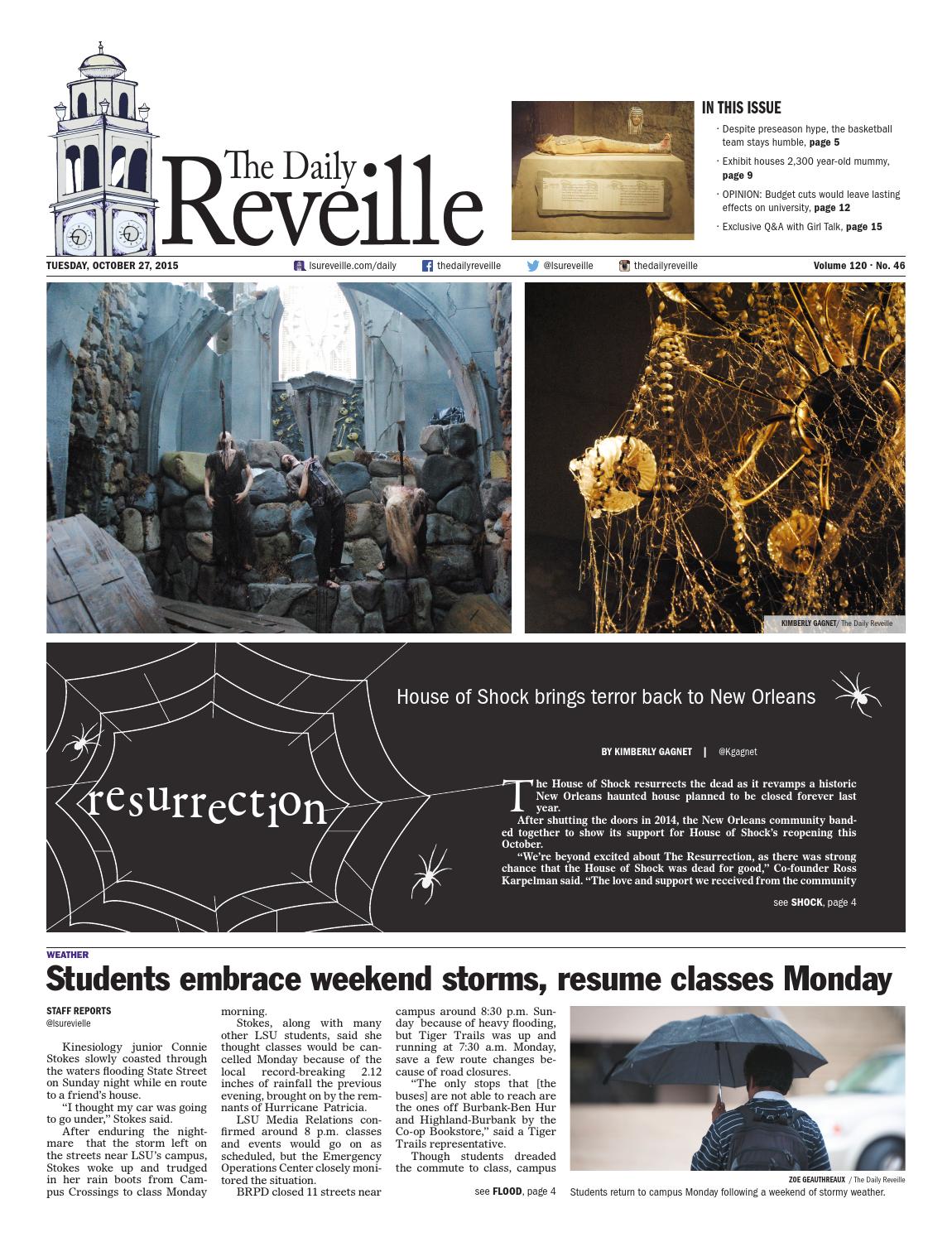 The Daily Reveille - October 27, 2015 by Reveille - Issuu