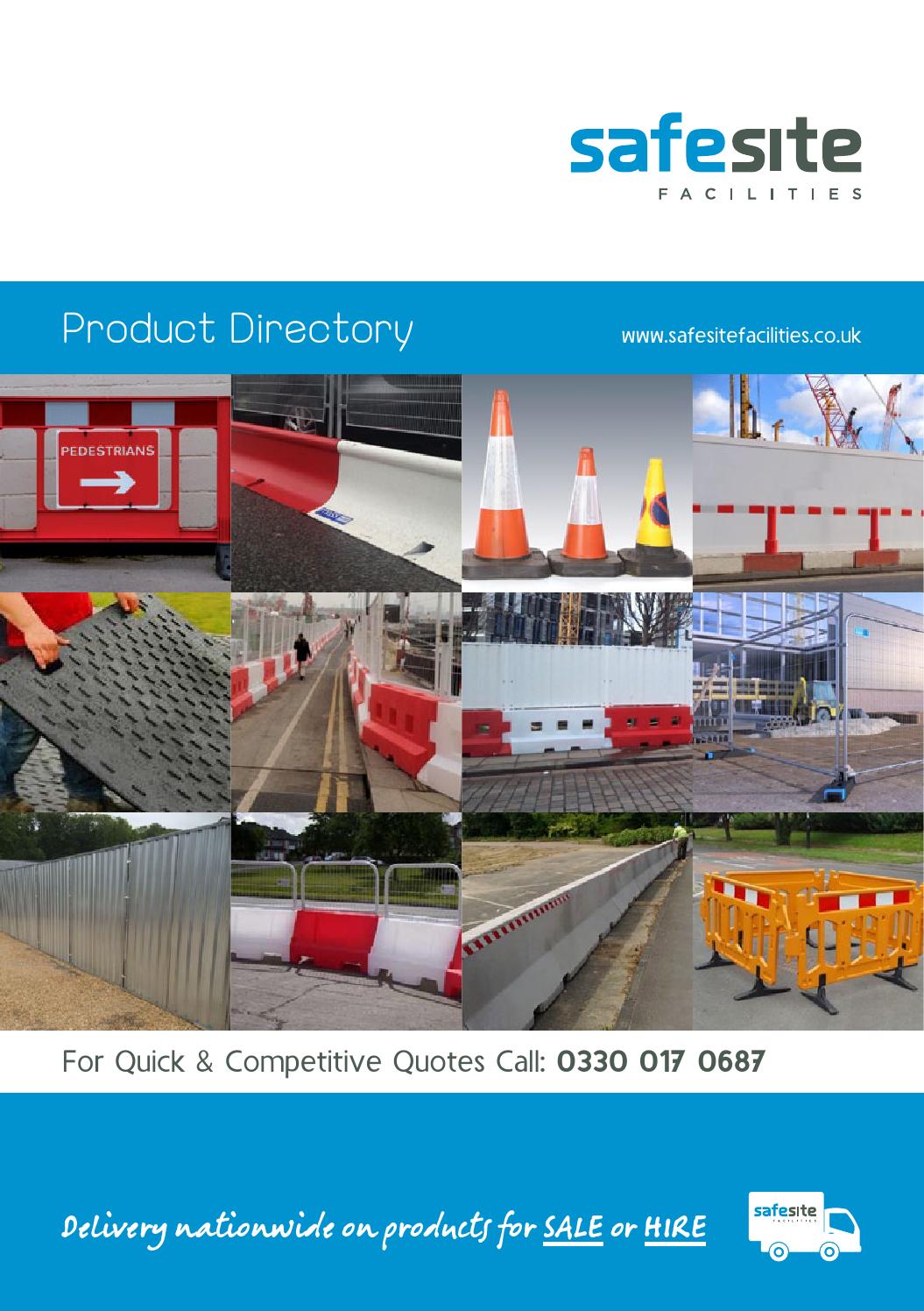 Safe Site Facilities Product Directory by Palmiero Design - Issuu