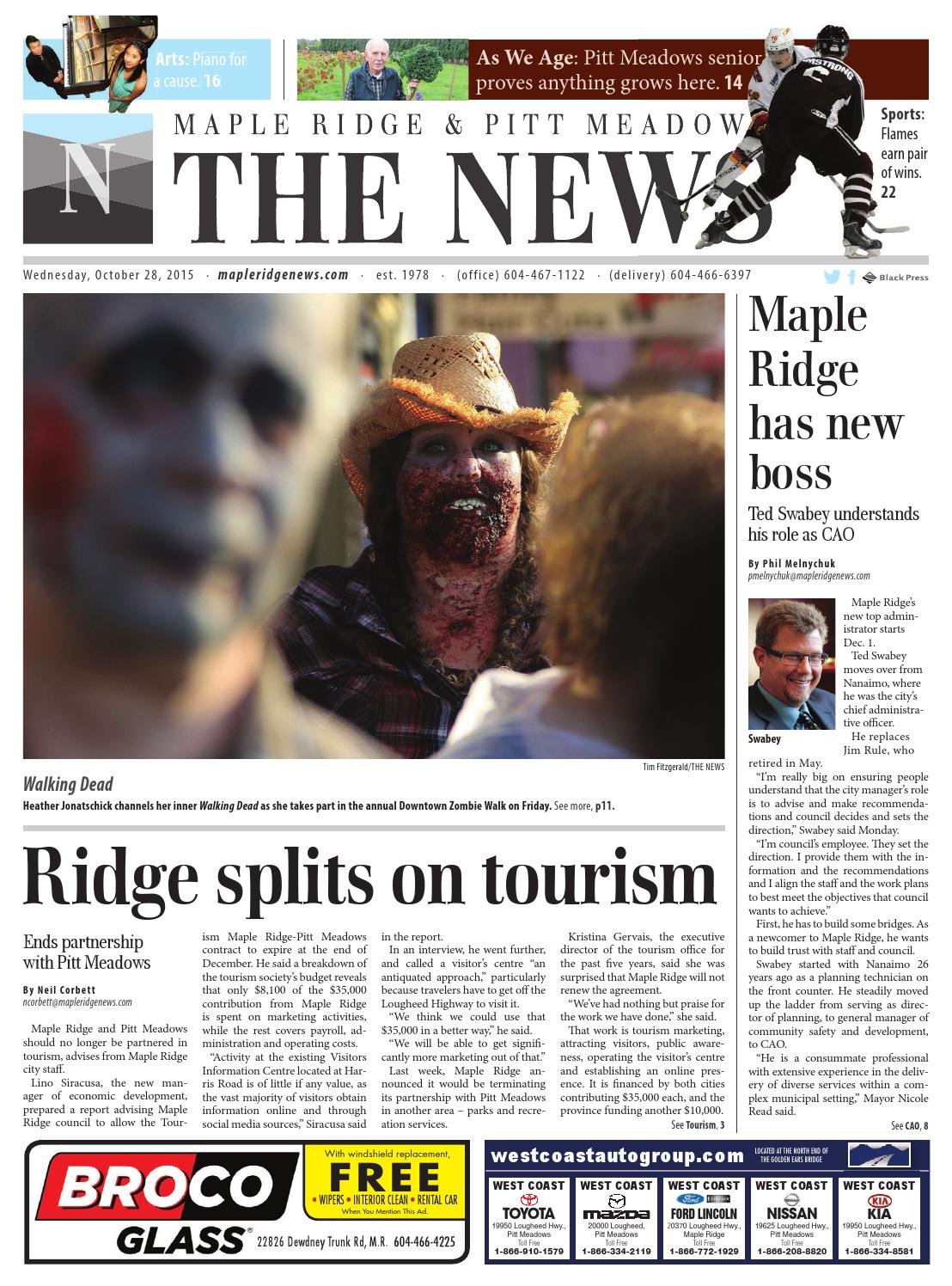 Maple Ridge News, October 28, 2015 by Black Press Media Group - Issuu