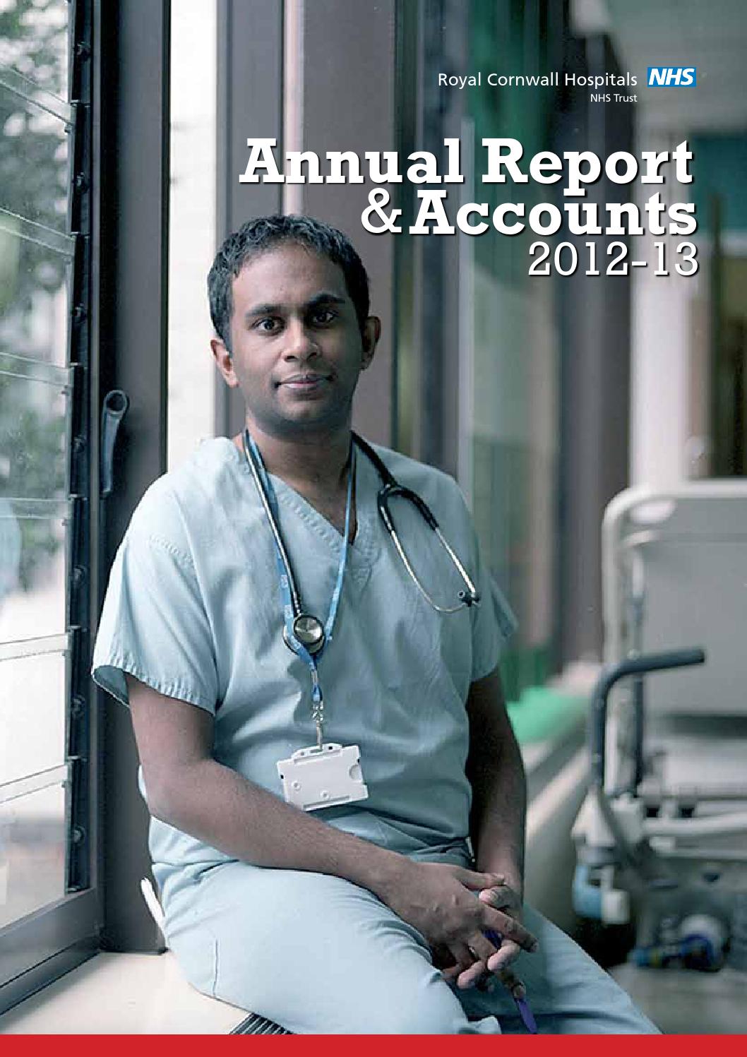 RCHT Annual Report & Account 2012-2013 by Royal Cornwall Hospitals - Issuu