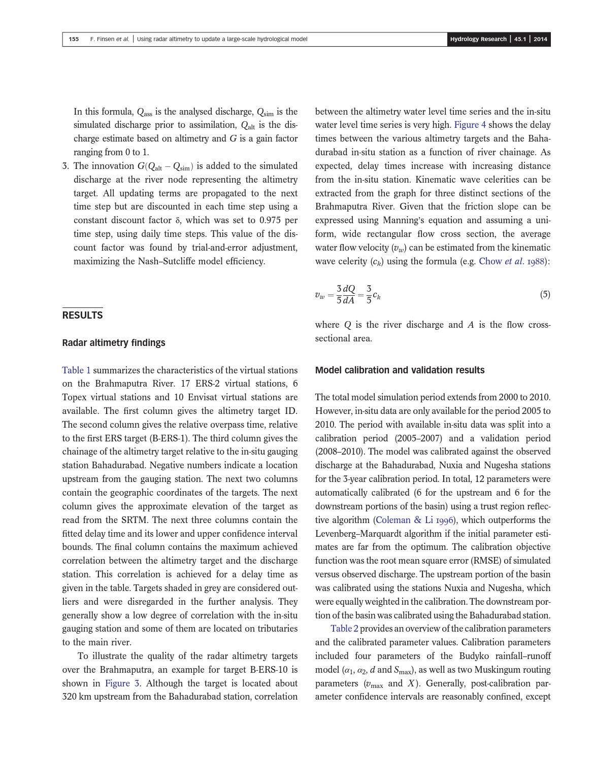 Hydrology Research sample issue by IWA Publishing - Issuu