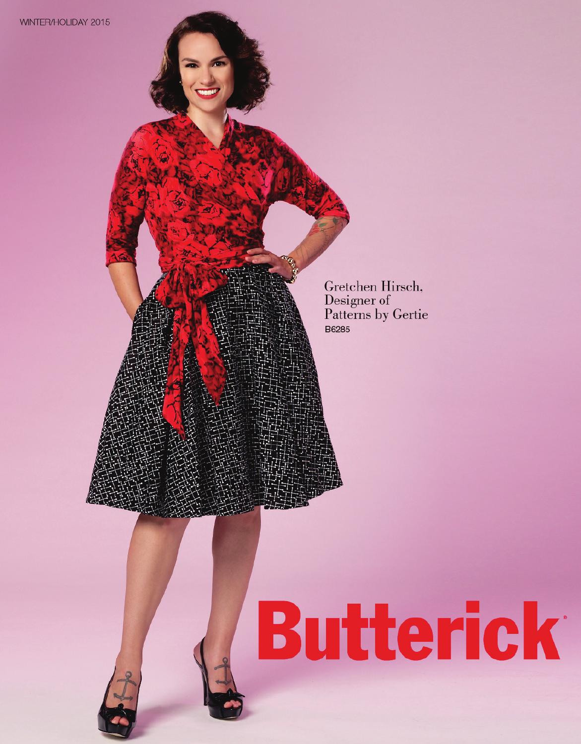 Butterick Winter/Holiday 2015 Lookbook by Design Group - Issuu