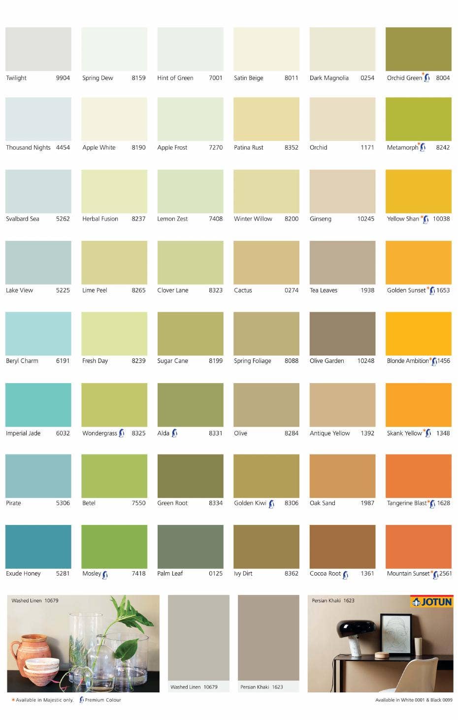 Majestic Colour Card by Jotun Paints Asia - Issuu