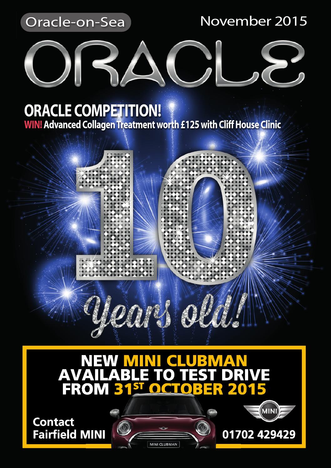 Oracle on sea nov 2015 for web by Oracle Publications - Issuu