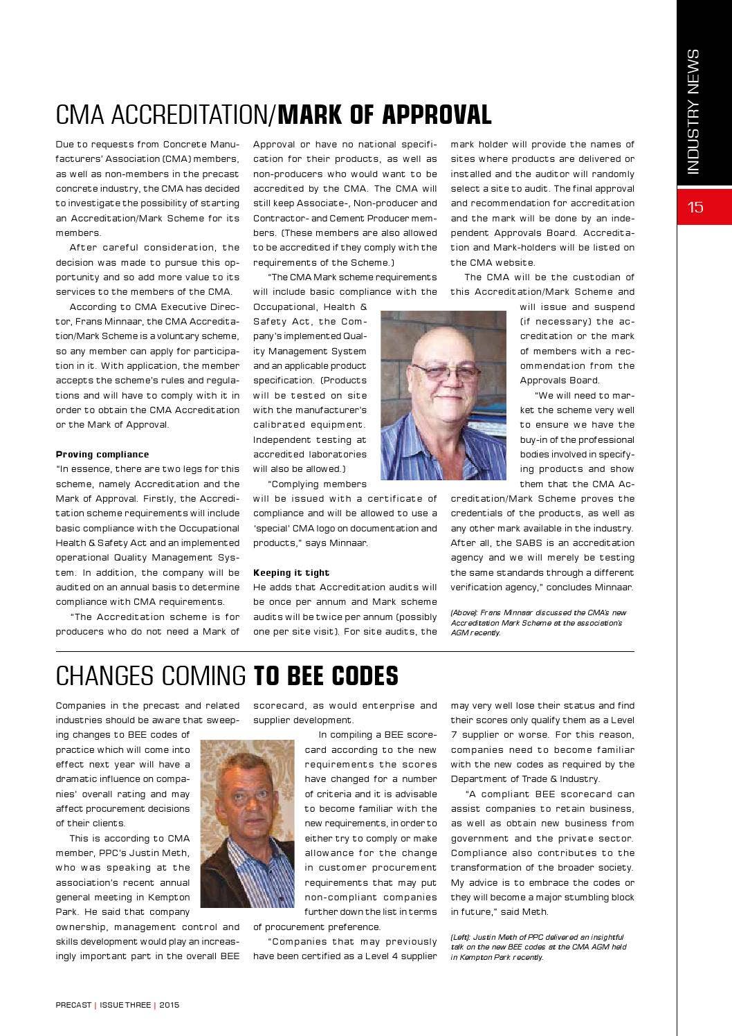 Precast Issue 3 2015 by Isikhova Media - Issuu
