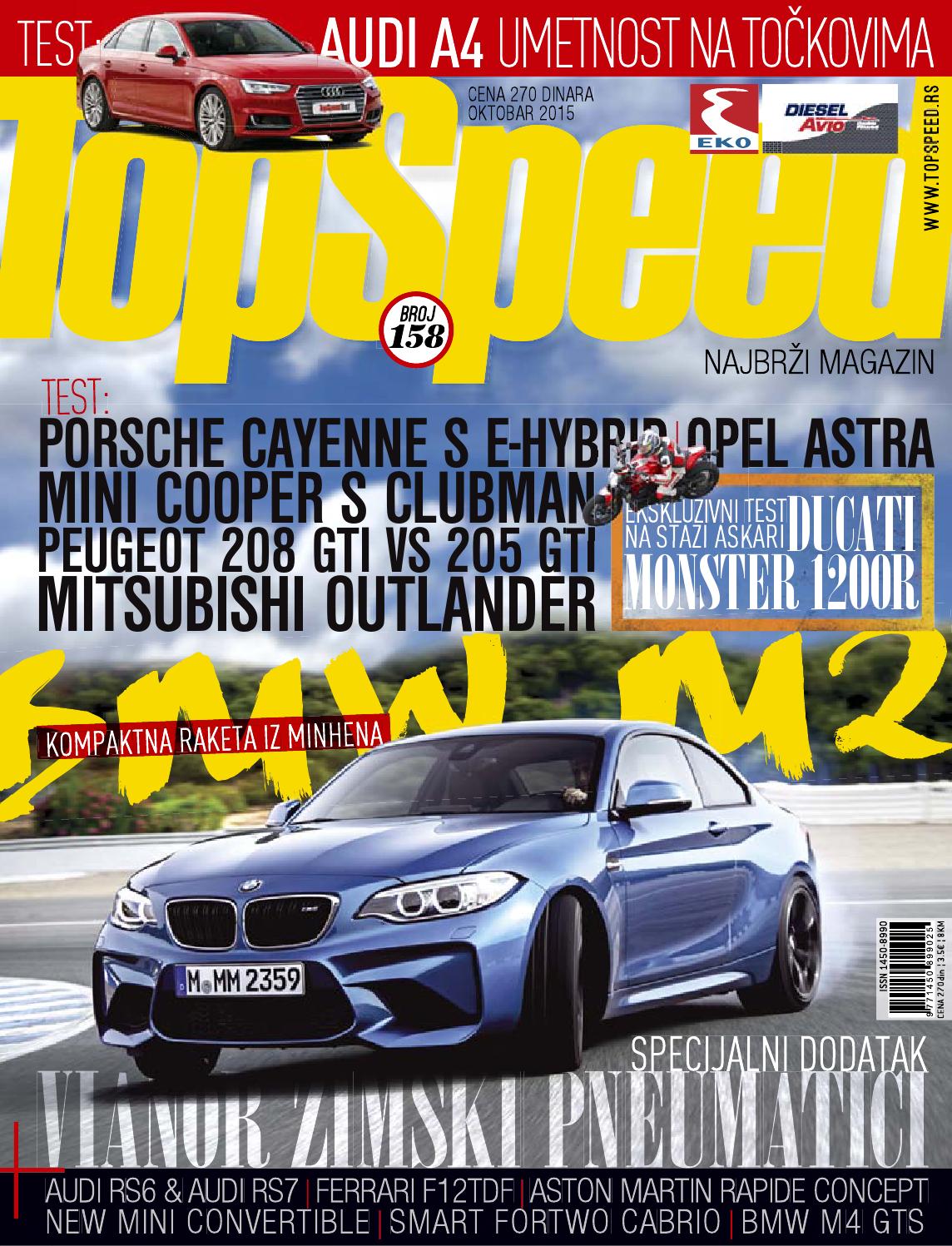 TopSpeed 158 by TopSpeed magazin (sadržaj) - Issuu