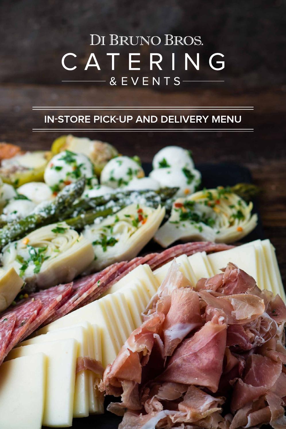 Di Bruno Bros. Catering In-Store Pick-Up & Delivery Menu by Di Bruno ...