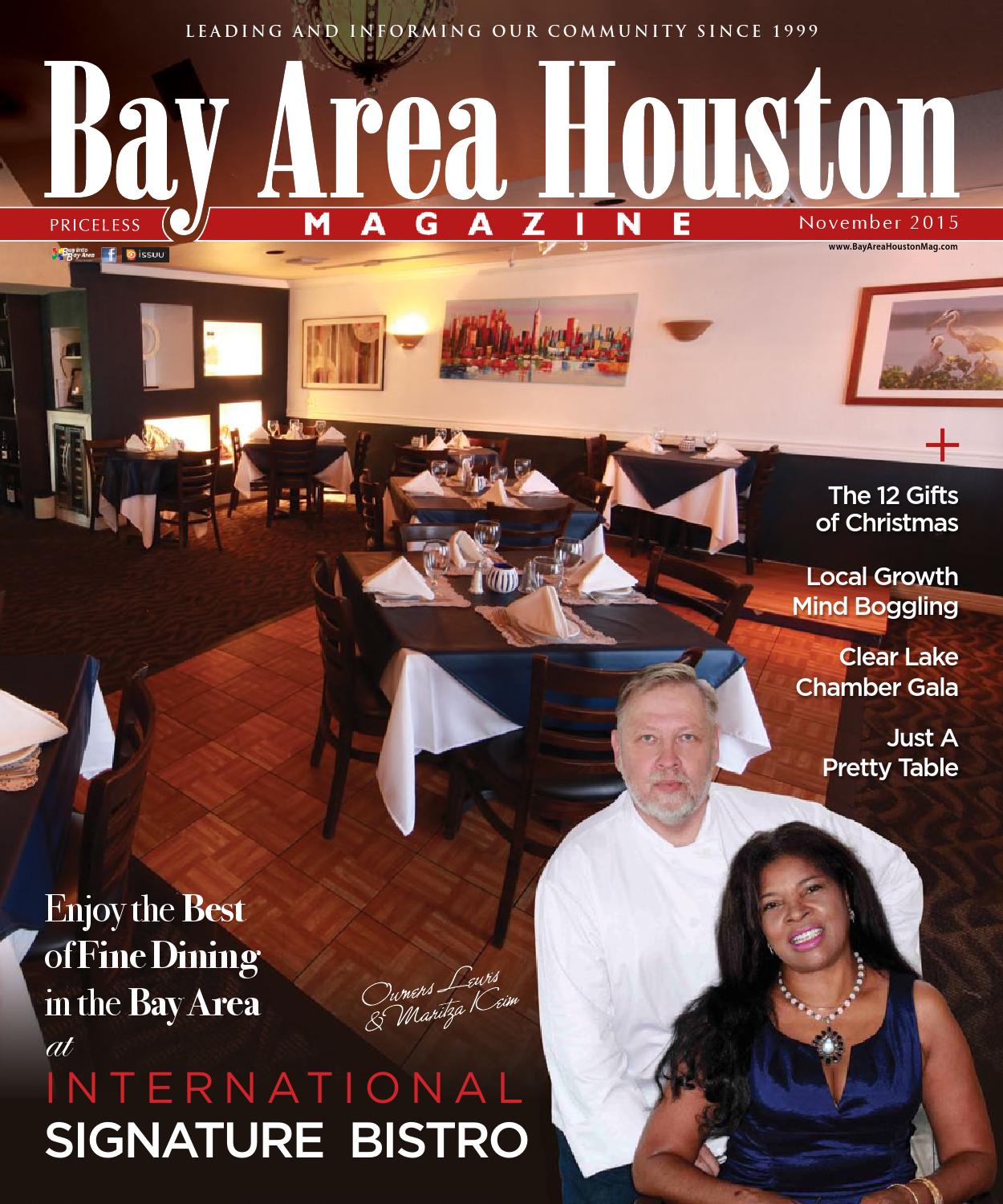 Bay Area Houston Magazine November 2015 by Bay Group Media - Issuu