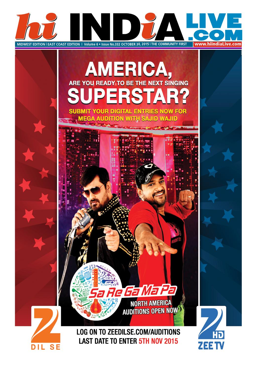 hi INDiA - October 30, 2015 - East Coast Edition by hi INDiA Weekly - Issuu