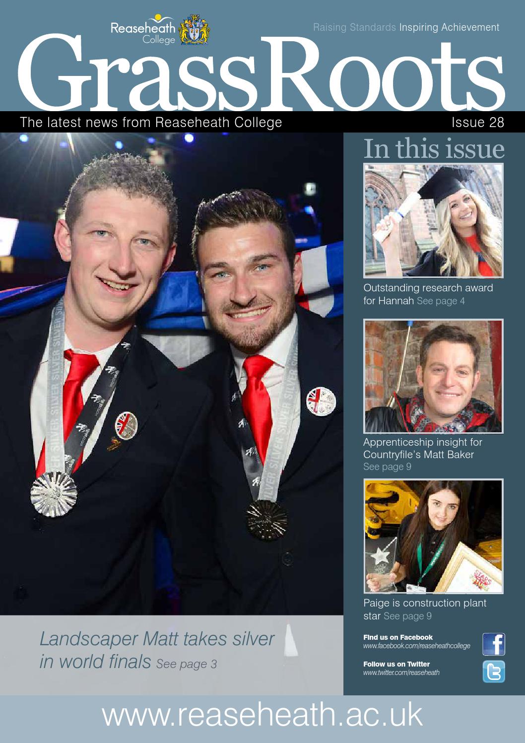 Grassroots issue 28 by Reaseheath College - Issuu