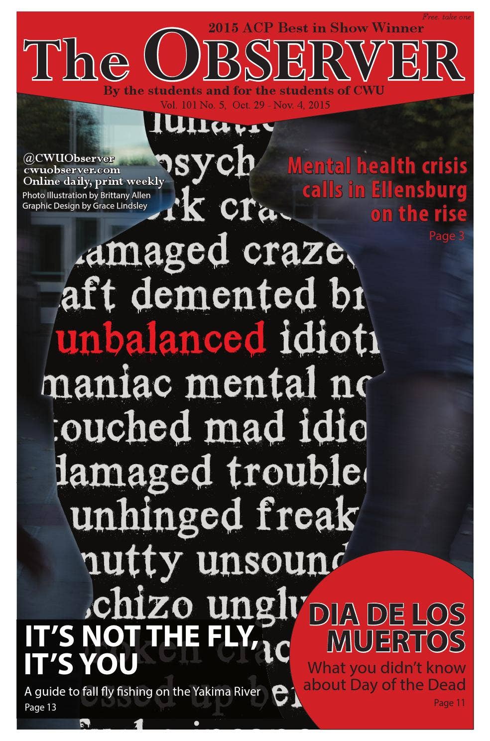 CWU The Observer Issue 5 Fall 2015 by CWU Observer - Issuu