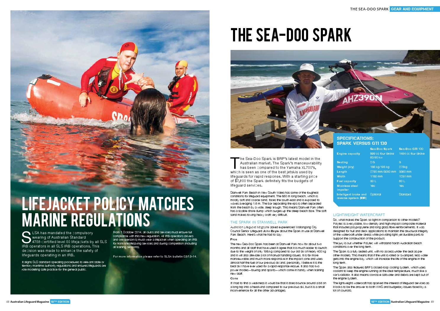 Australian Lifeguard Magazine 2015 by SLSA - Issuu