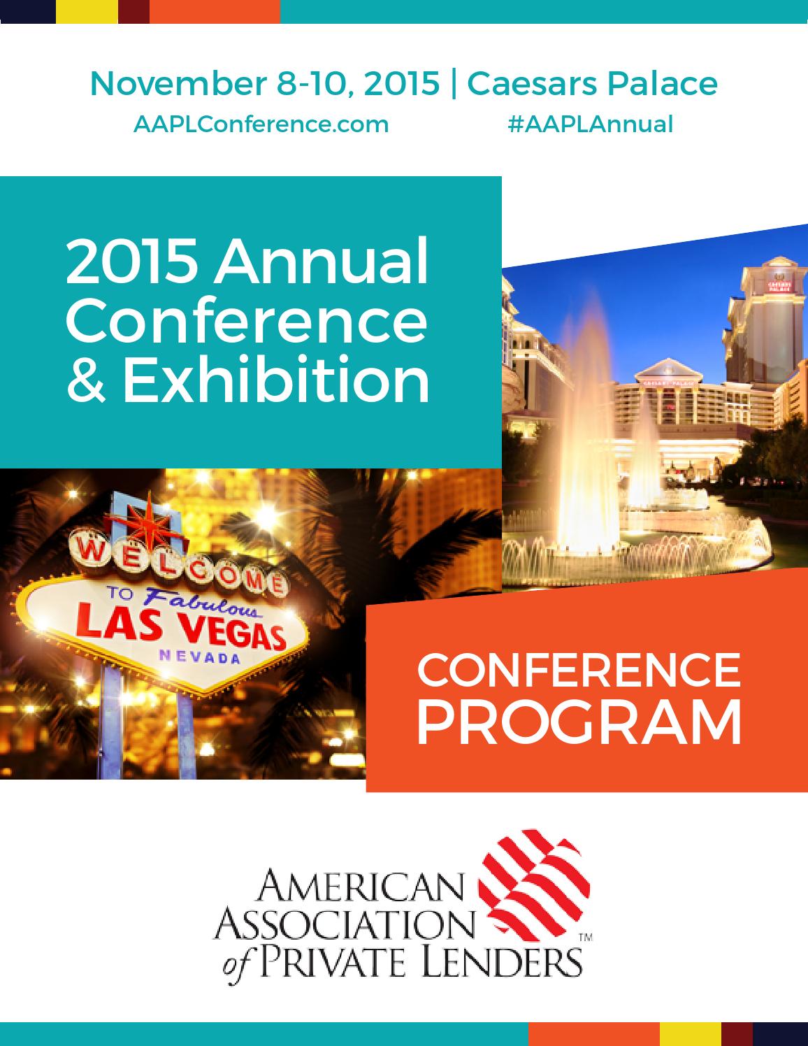 AAPL's 6th Annual Conference Program by American Association of Private ...