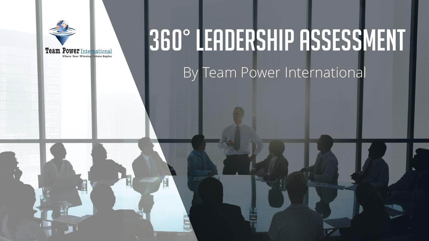 TPI 360 Leadership Assessment 2016 by Team Power International - Issuu