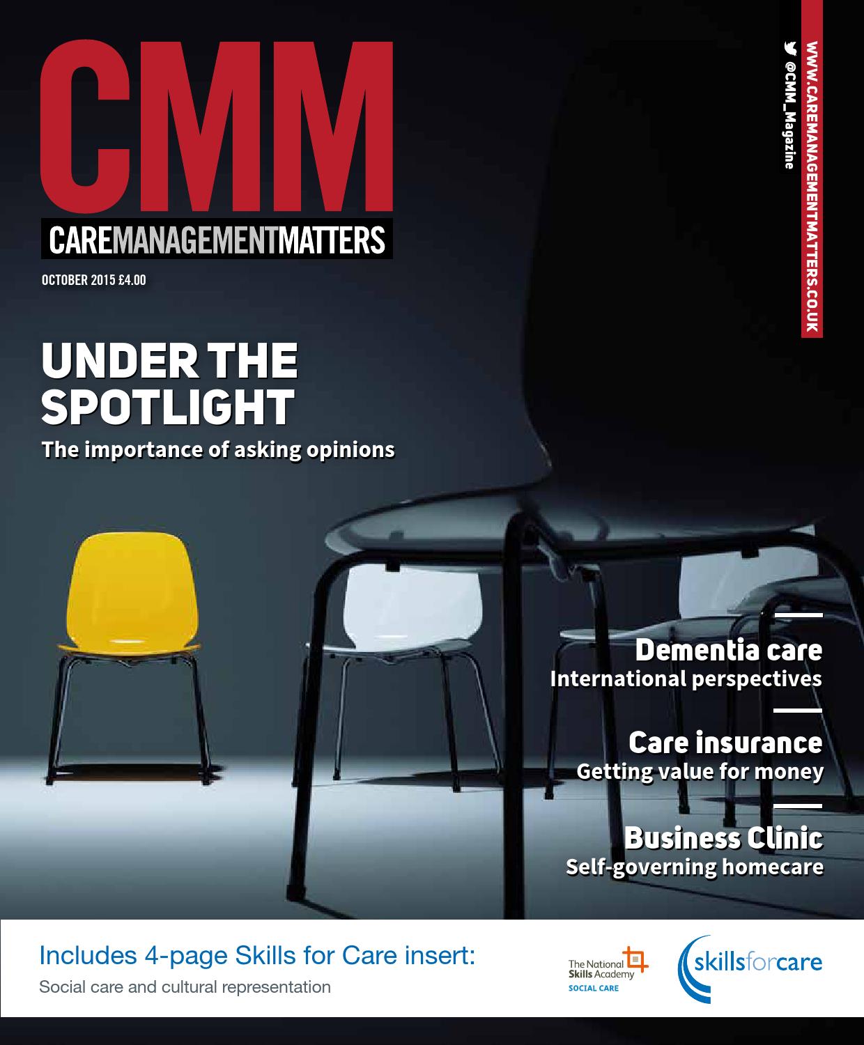 Care Management Matters October 2015 by Care Choices Ltd - Issuu