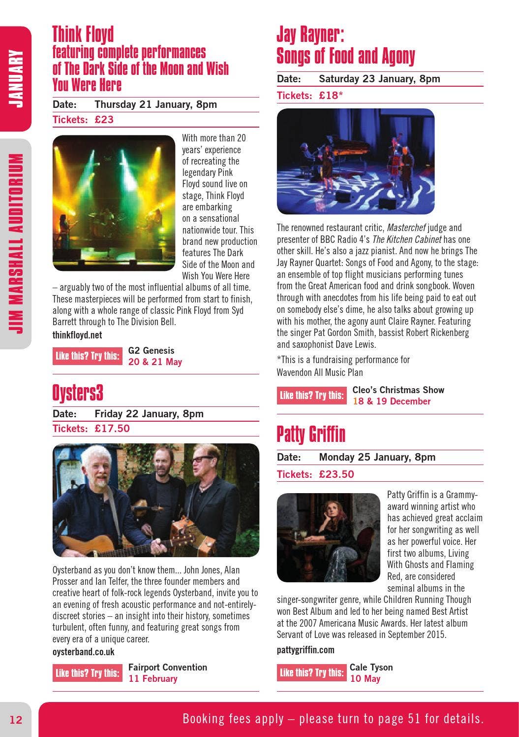 Stables brochure Dec 2015 to March 2016 by Matthew Sanders - Issuu