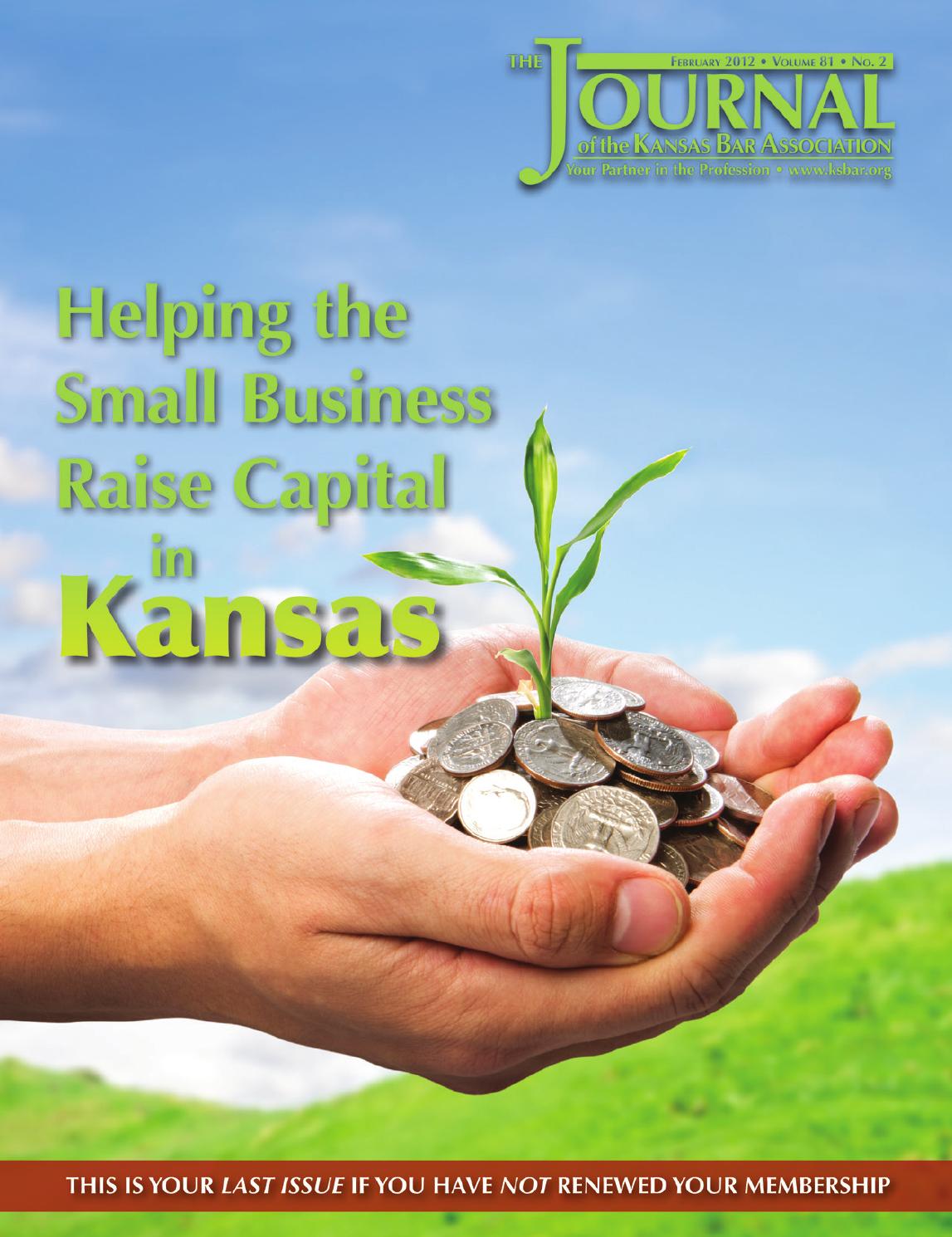 February 2012 Journal by Kansas Bar Association - Issuu