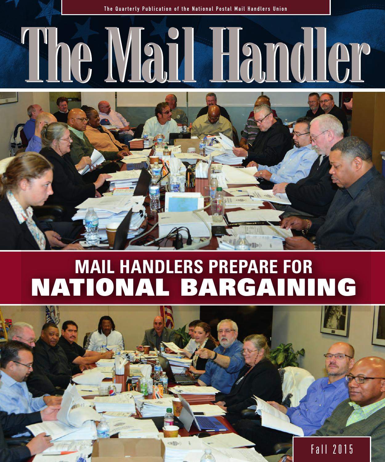 The Mail Handler Magazine Fall 2015 by National Postal Mail Handlers ...