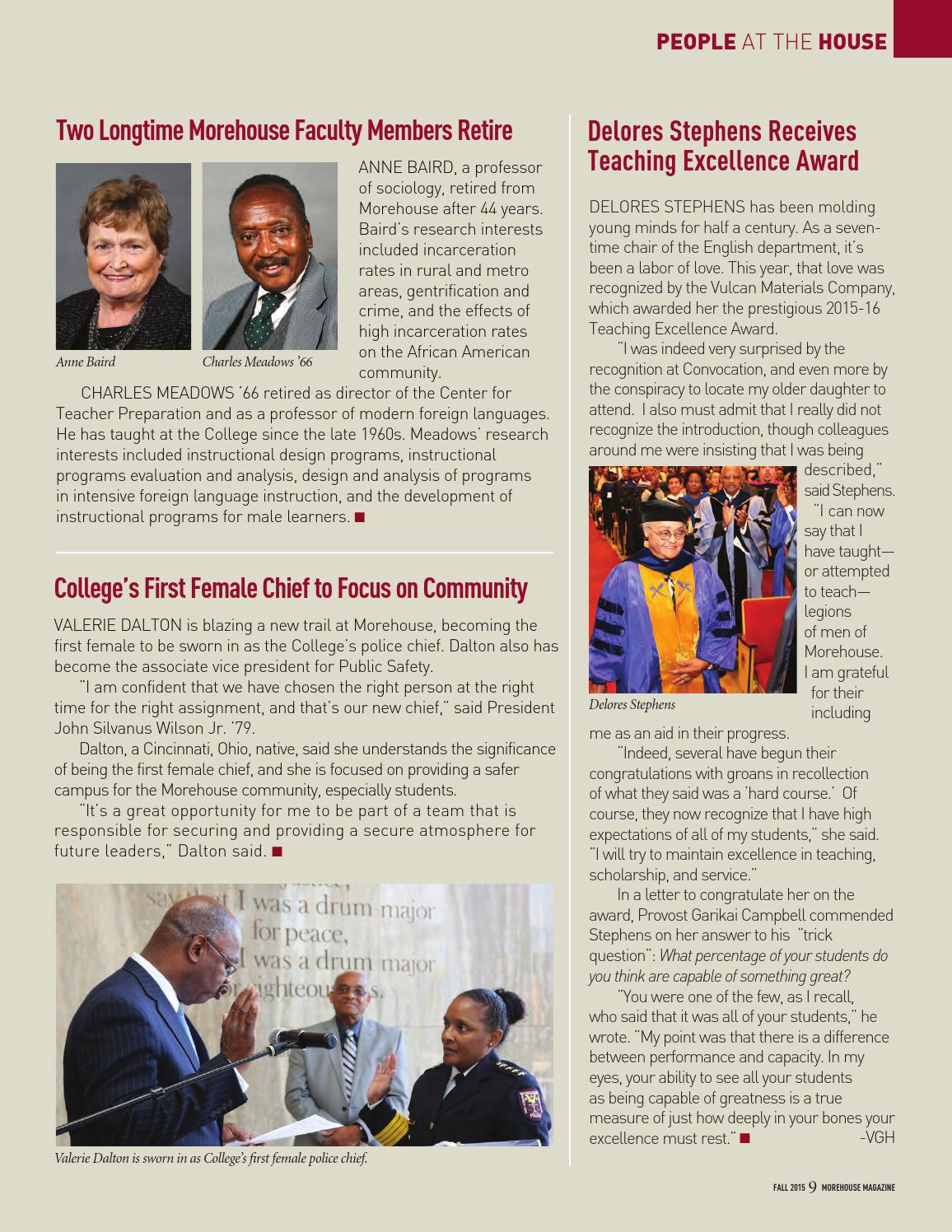 Morehouse Magazine by Morehouse College - Issuu