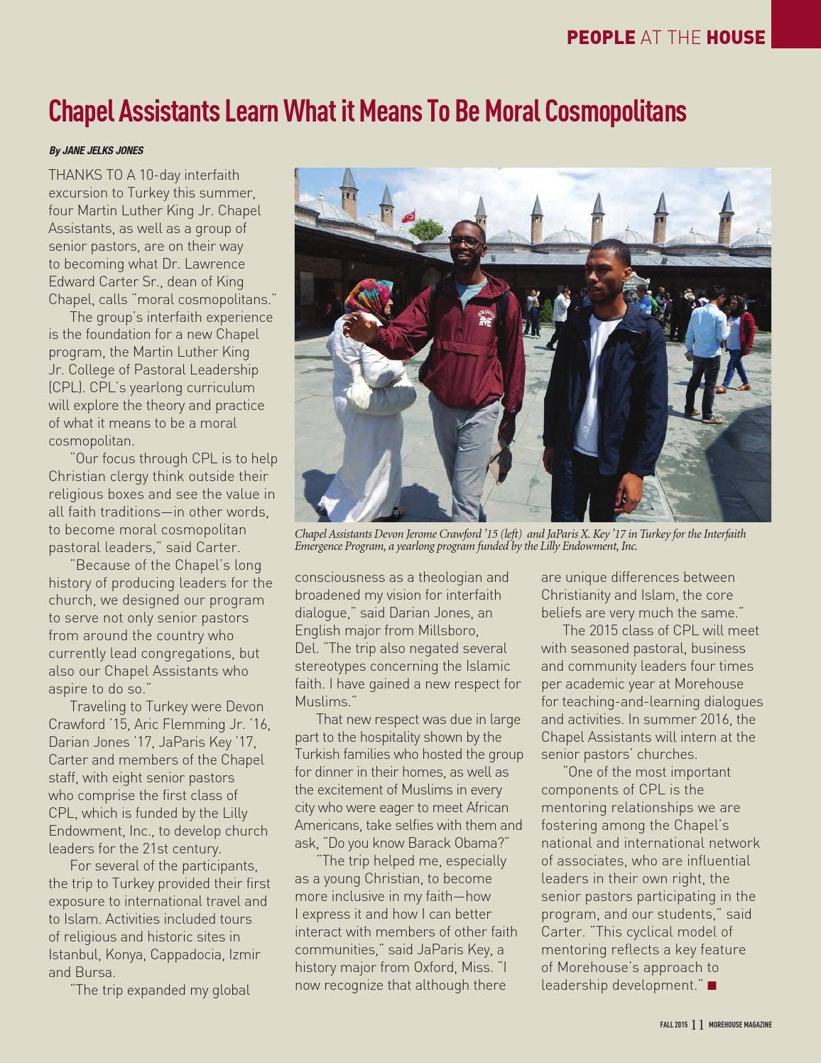 Morehouse Magazine by Morehouse College - Issuu