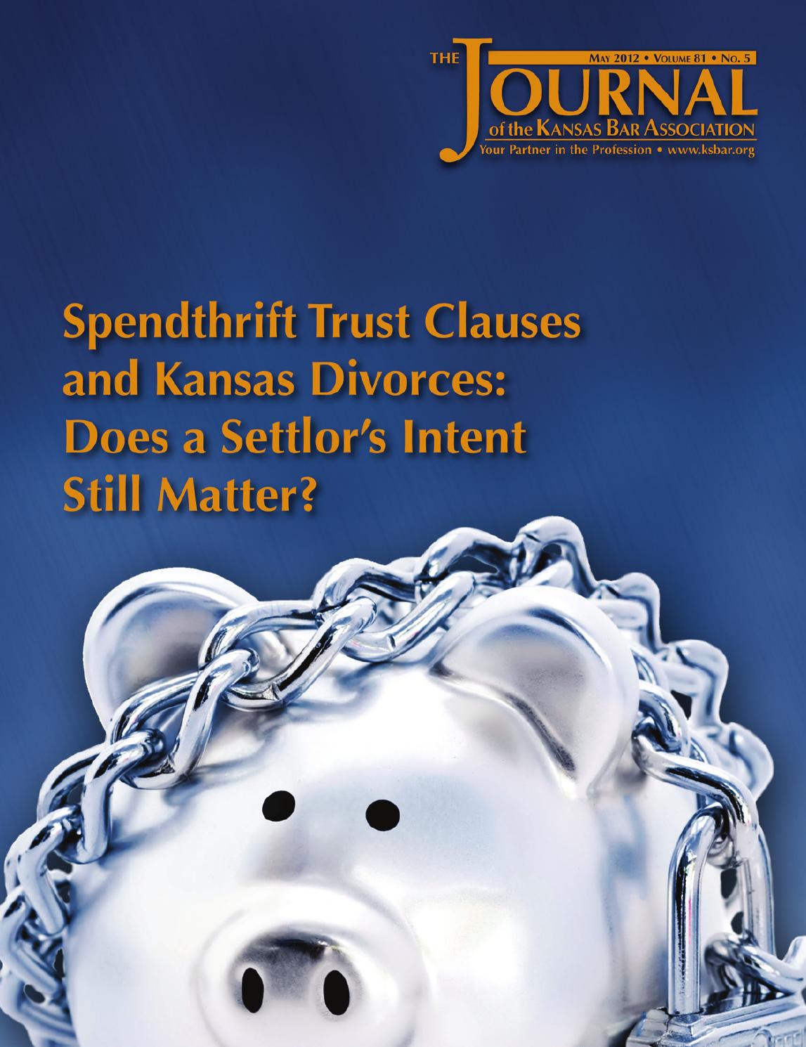 May 2012 Journal by Kansas Bar Association - Issuu