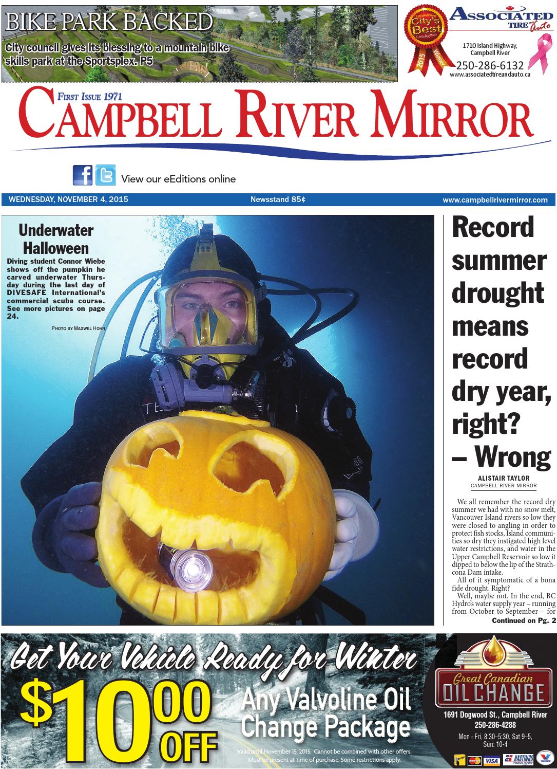 Campbell River Mirror, November 04, 2015 by Black Press Media Group - Issuu