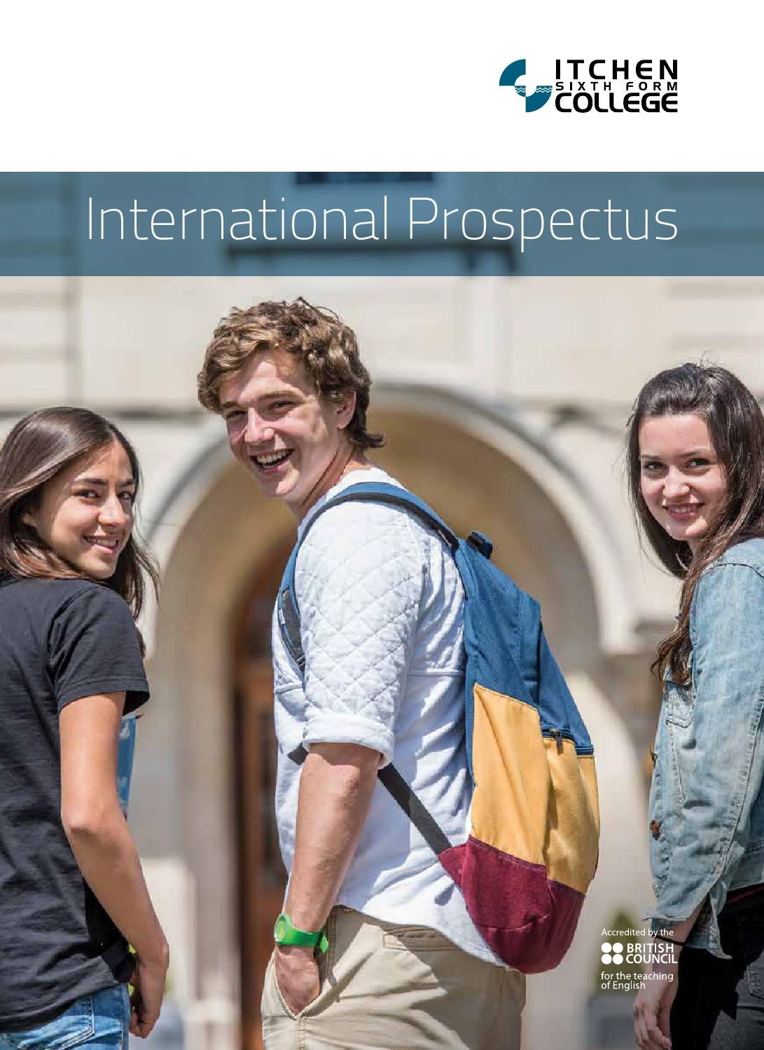 Itchen College International Prospectus by Fruitful - Issuu