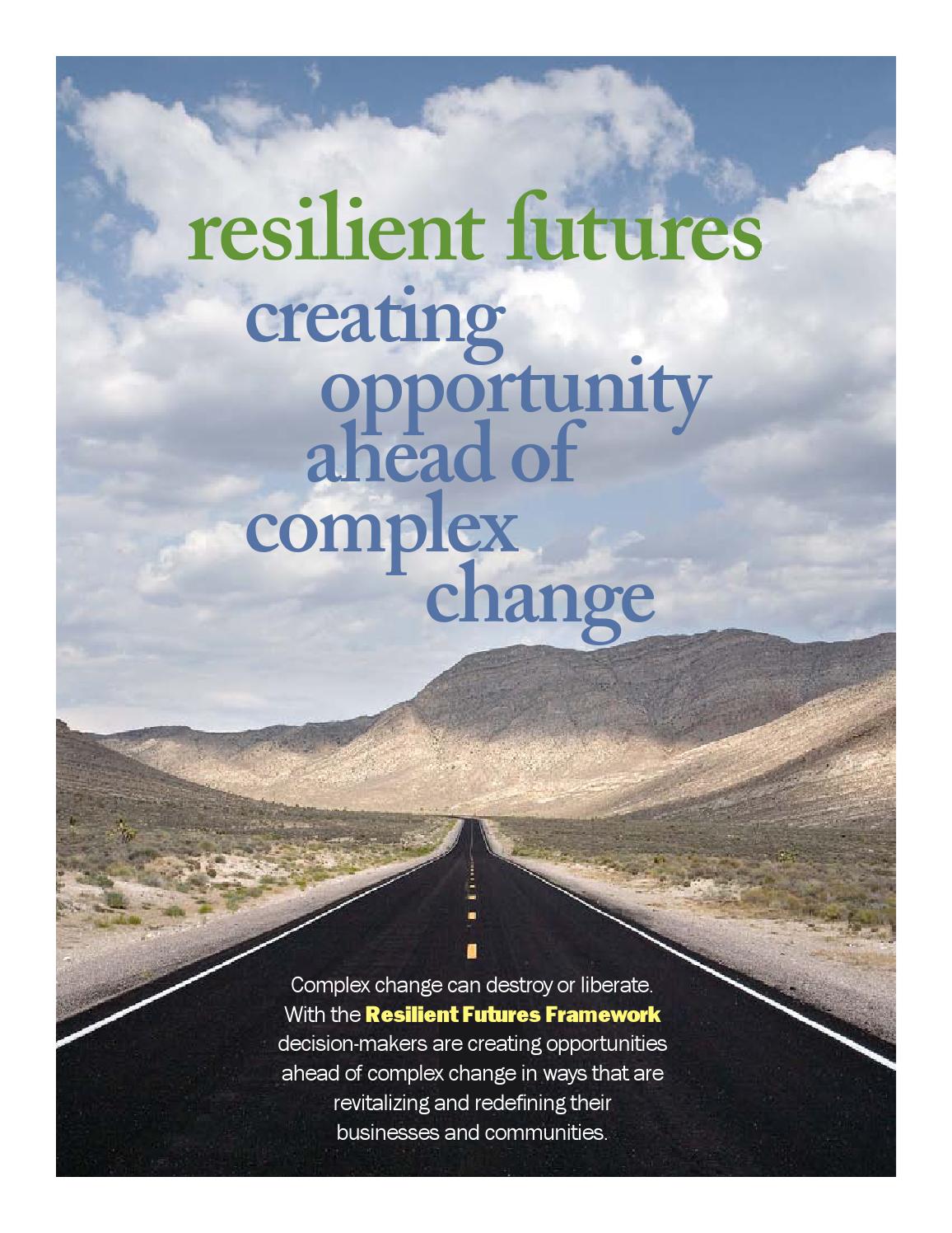 Resilient Futures framework by FERDIE RADA - Issuu