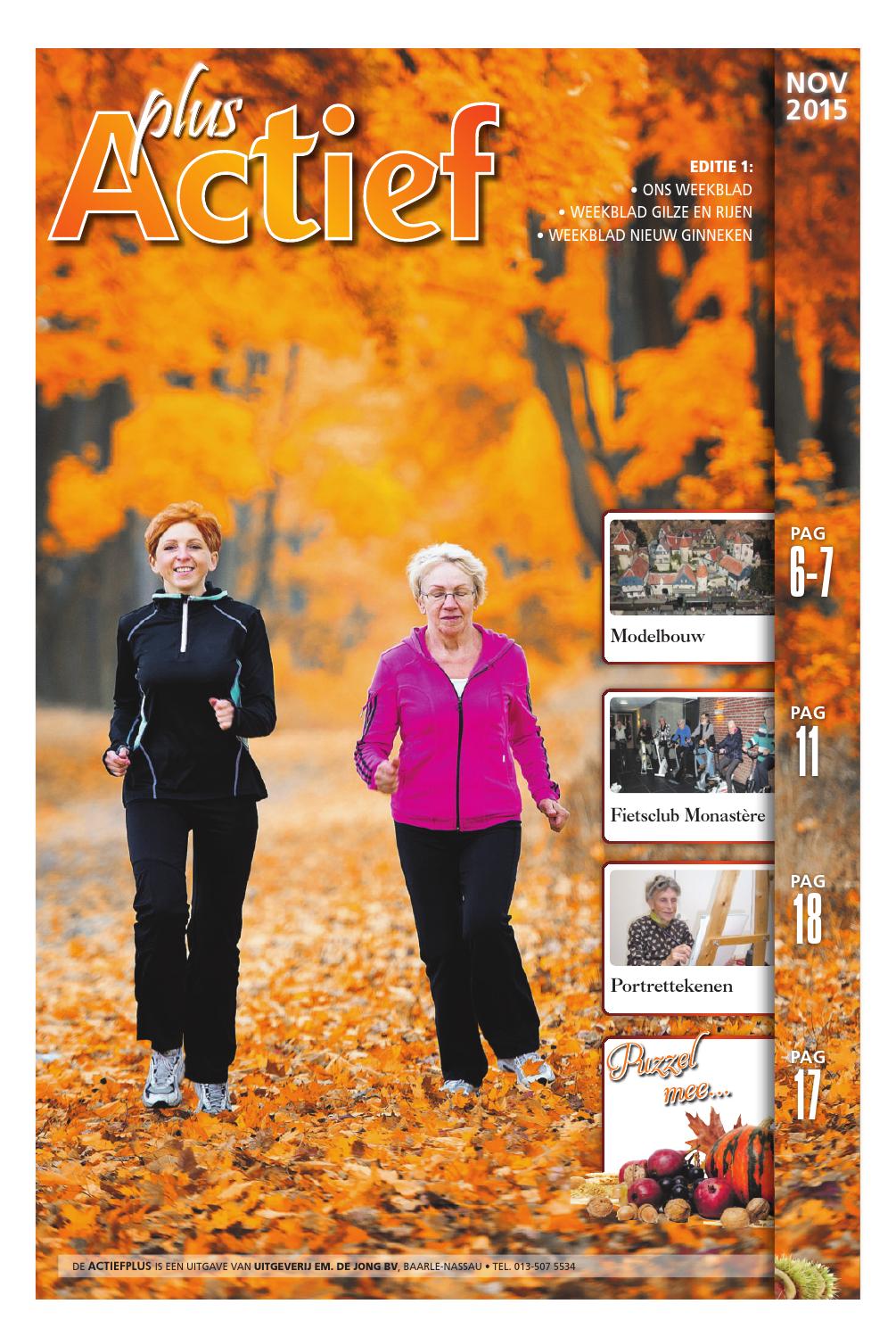 Actief Plus Ed. 1 04-11-2015 by Uitgeverij Em de Jong - Issuu