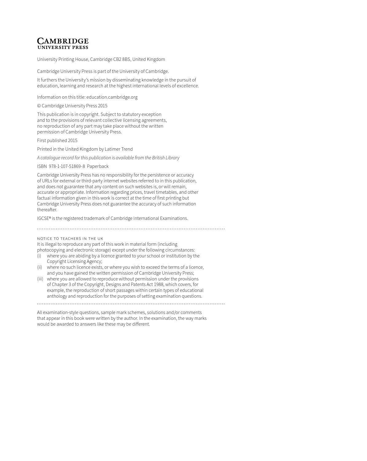 Preview Cambridge IGCSE® Computer Science Coursebook by Cambridge ...