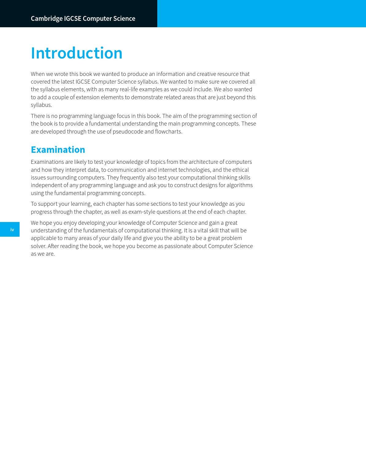 Preview Cambridge IGCSE® Computer Science Coursebook by Cambridge ...
