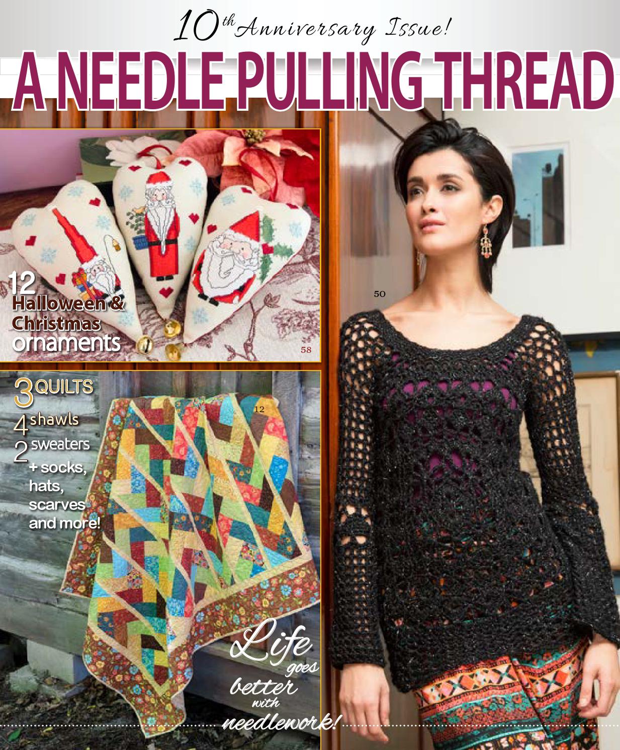 A Needle Pulling Thread Fall 2015 Sampler by A Needle Pulling Thread ...